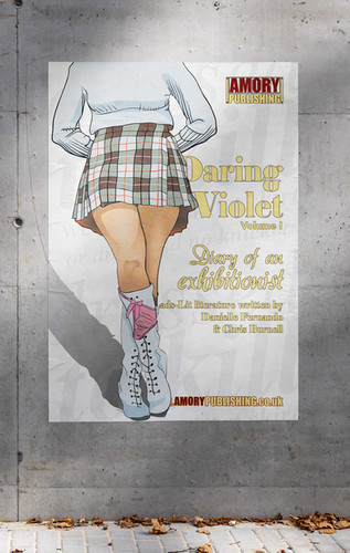 A2 POSTER: Daring Violet I | Amory Publishing