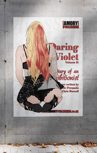 A2 POSTER: Daring Violet III | Amory Publishing