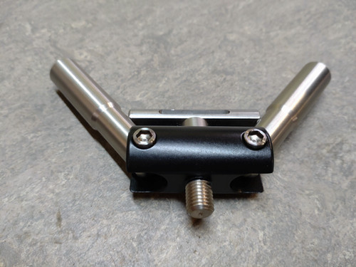 BLACK ALUMINIUM SPREADER BLOCK - POWDER COATED | Topnotchtackle