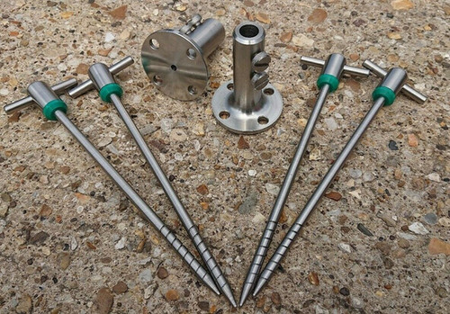 'Duo' Stainless Steel Stage Stand Set | Topnotchtackle