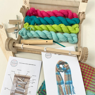 Weaving loom craft kits | rigid heddle looms | yarn hobby kits