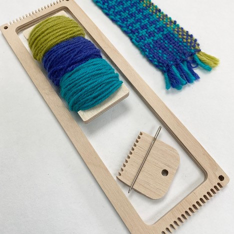 Bookmark weaving loom kit | crafty gift | creative kit