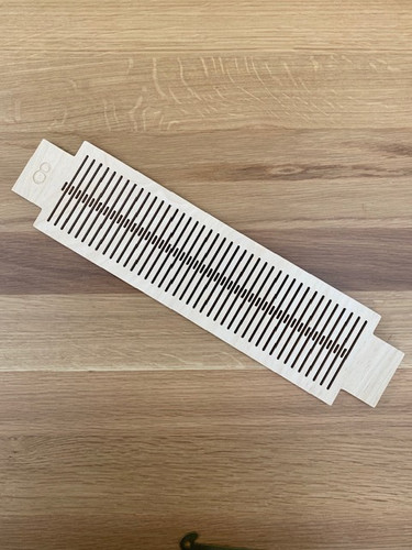 8 epi heddle | rigid heddle loom | reed for loom | weaving reed