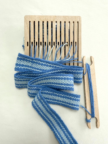 Back strap, gift box belt weaving loom kit | TabbyandTweed
