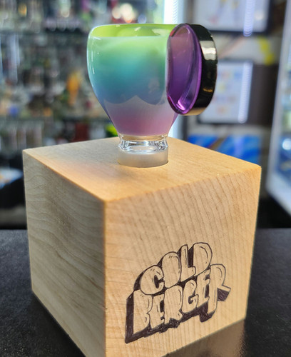 Coldberger Blue Fade 14mm Slide Roozie's Slide Show 2022 | Piece of Mind OC