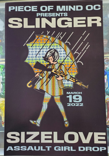 Slinger x Sizelove Show Poster 2022 | Piece of Mind OC