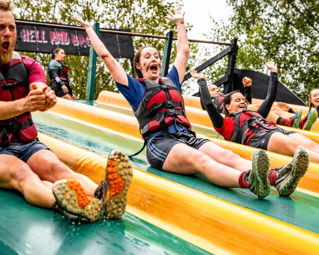 HELL & BACK 7KM Sept - Ireland's Inclusive Obstacle Course Challenge