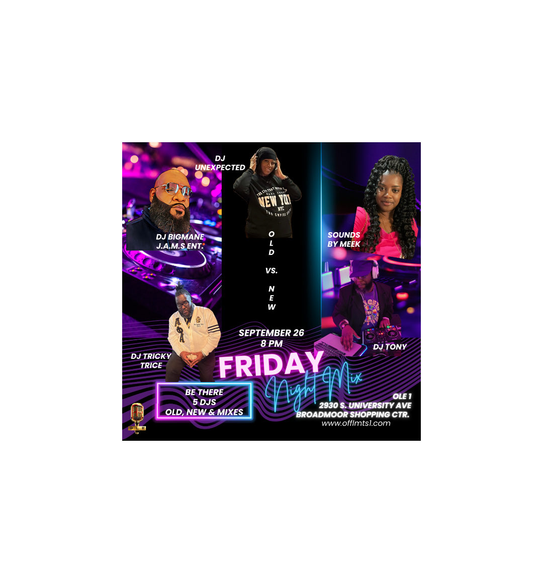 Friday Night Mix | Off Limits Events