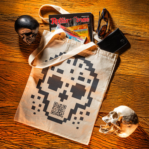 Ecobag Crânio Pixel | Sto Cranio
