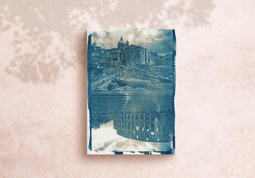 Rome upside down Art print | The Cobalt Company