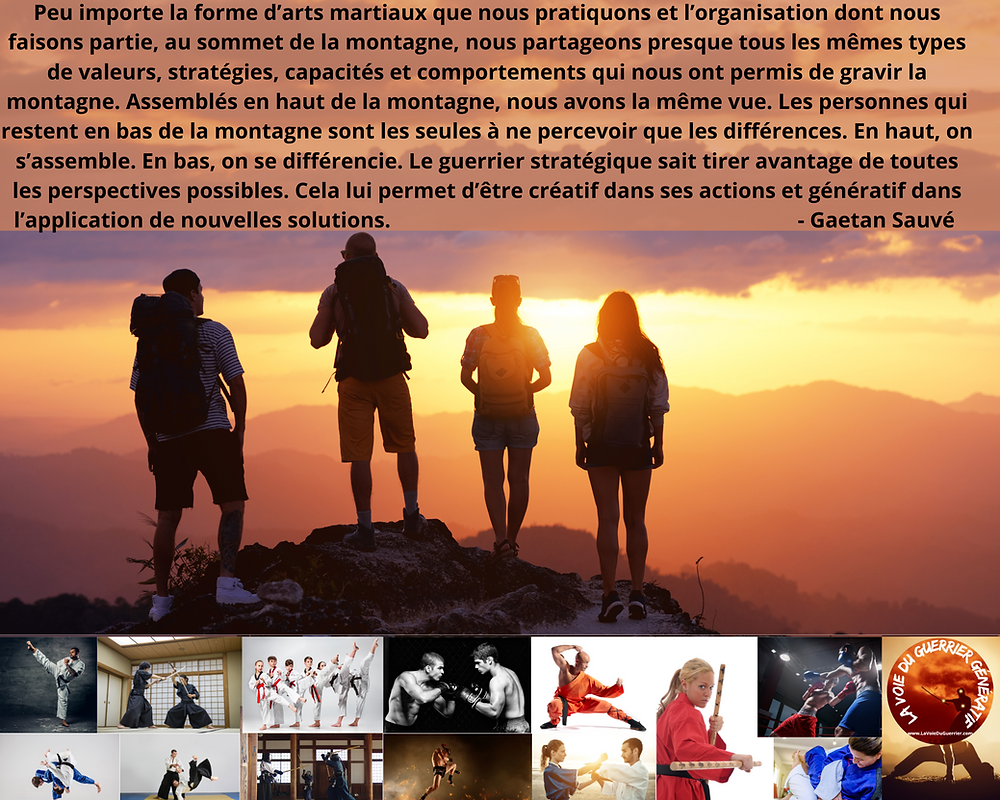 À ceux et celles aimant gravir les sommets