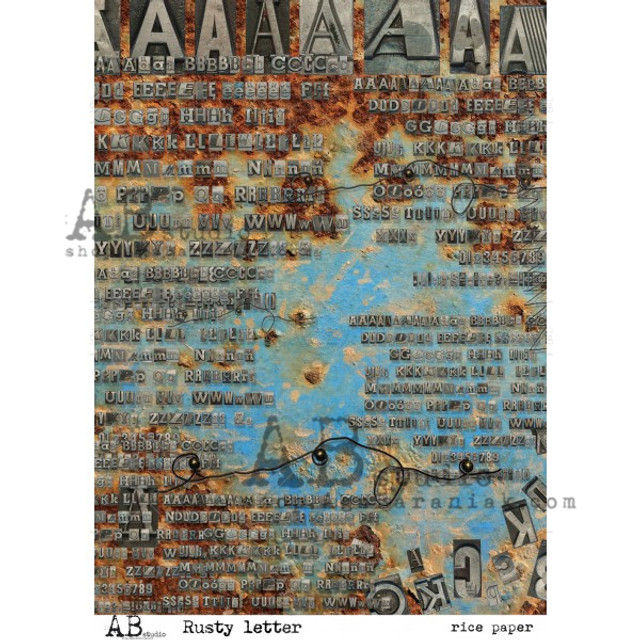 Rusty Letter | Sweet & Sassy