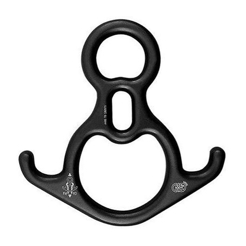 Classic Black figure 8 descender | Jokolarte