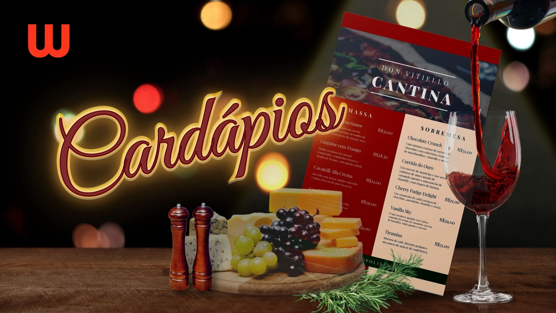 CARDÁPIOS | Web Rango - Soluções Web para Restaurantes