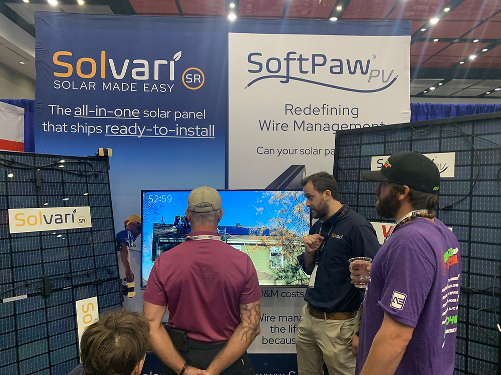 Solar panels Houston Texas, Solvari Heats up RE+ Texas