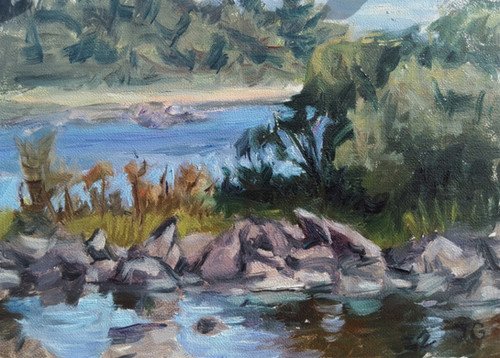 'Lough Cullin' | Jan Gaska Art