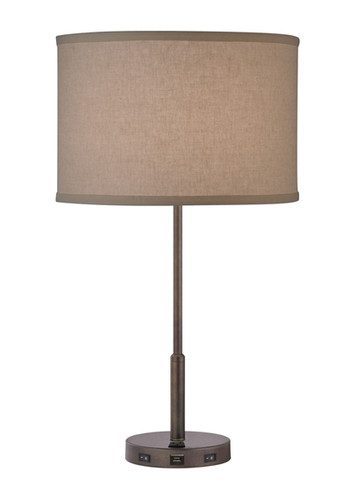 Pandora 2 Lights Table Lamp - Remington Bronze | Maynedesign