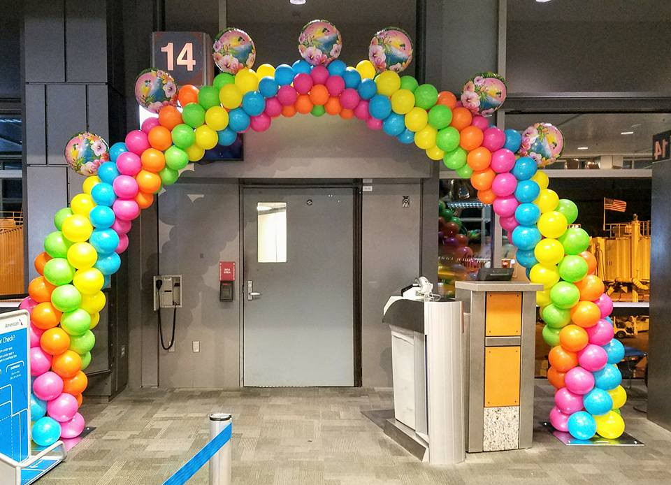 Classic Balloon Arches, Name Arches, Fun Themed Arches