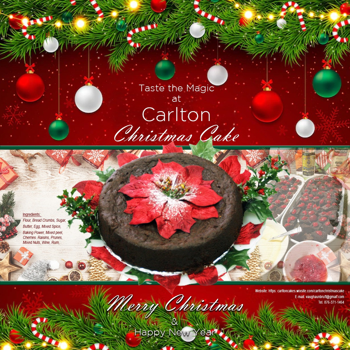 Home | Carlton Christmas Cakes