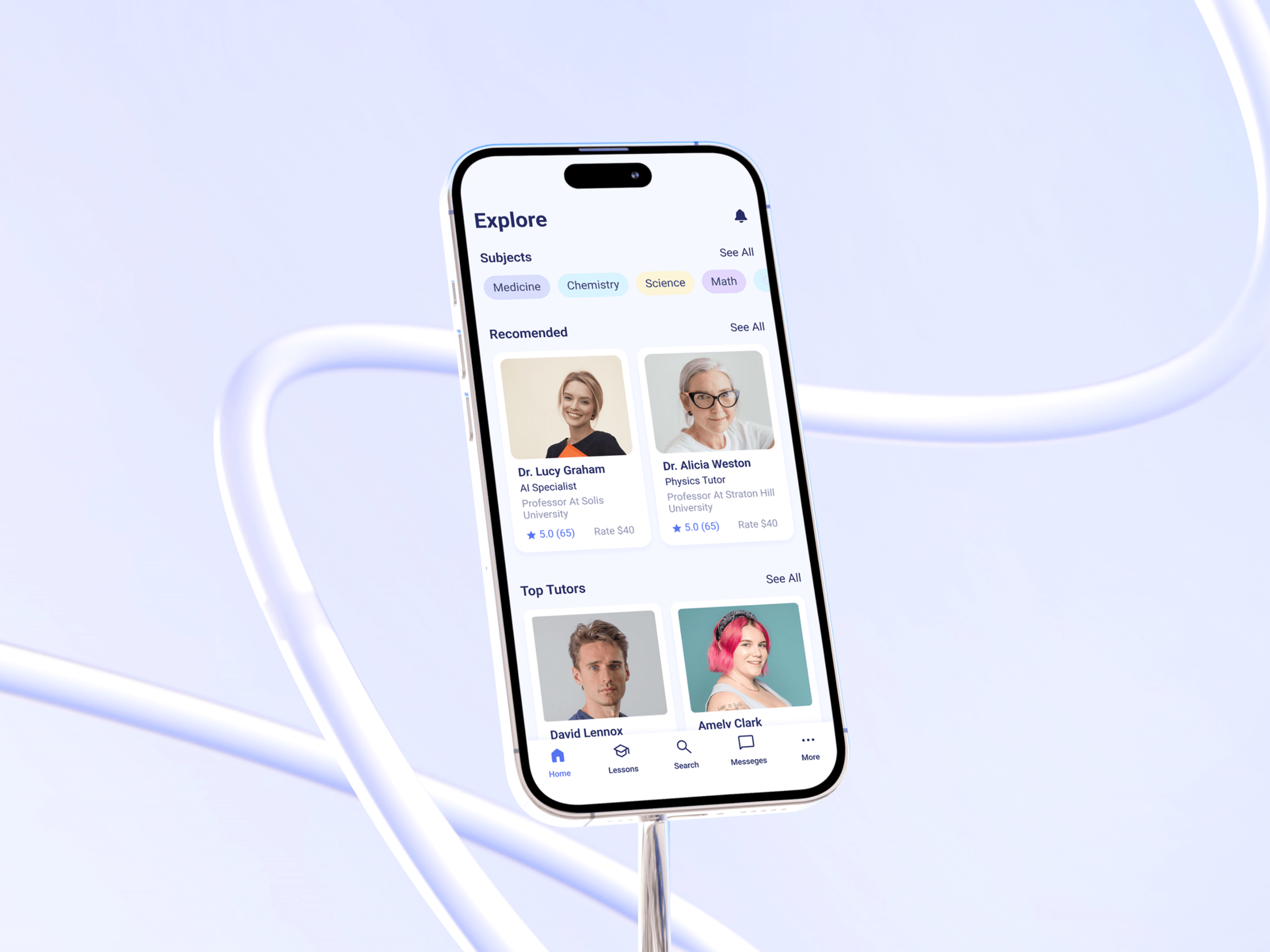 Tutor Finder App – UI/UX Design