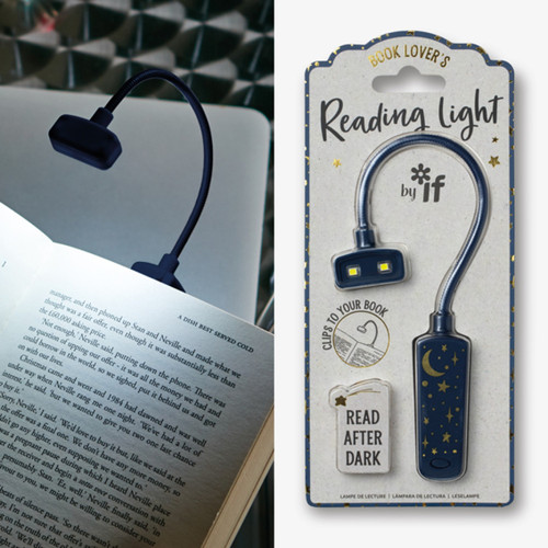 Book Lover's Reading Light - Moon & Stars | Soma Nami Books