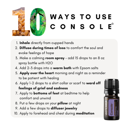 doTERRA CPTG Console Essential Oil 5ml | LivingWithoutChemica