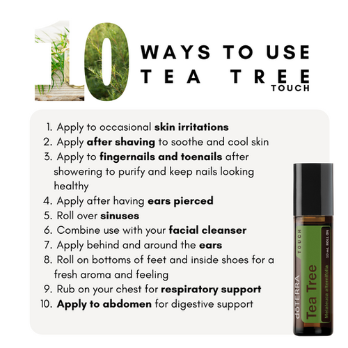doTERRA CPTG Tea Tree Touch 10ml | LivingWithoutChemica