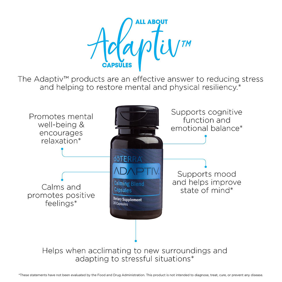 doTERRA Adaptiv Calming Capsules - 30 Capsules | Canada Healthy Body