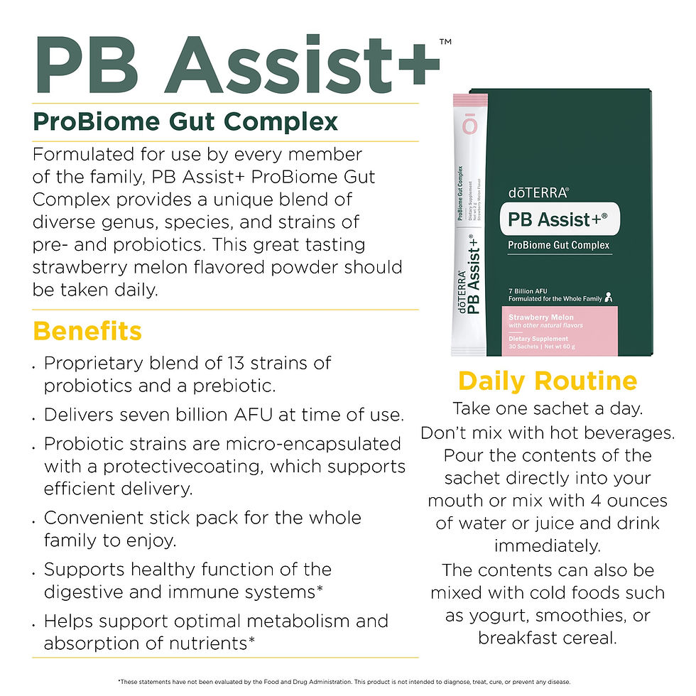 doTERRA PB Assist+ ProBiome Gut Complex - 30 | Canada Healthy Body