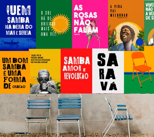 Lambe lambe - Composição O Samba e o Mar - 18 unidades | Anandacolaa