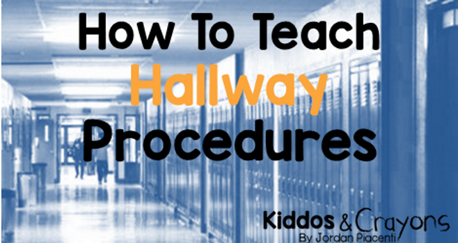 How to Teach Hallway Procedures