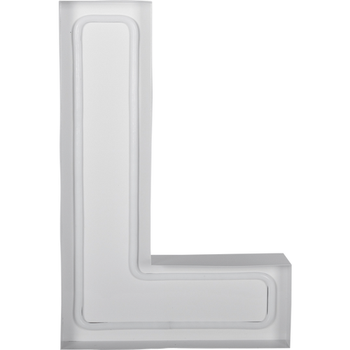 LED MARQUEE LETTER "L" | Blueprint Studios Event Rentals