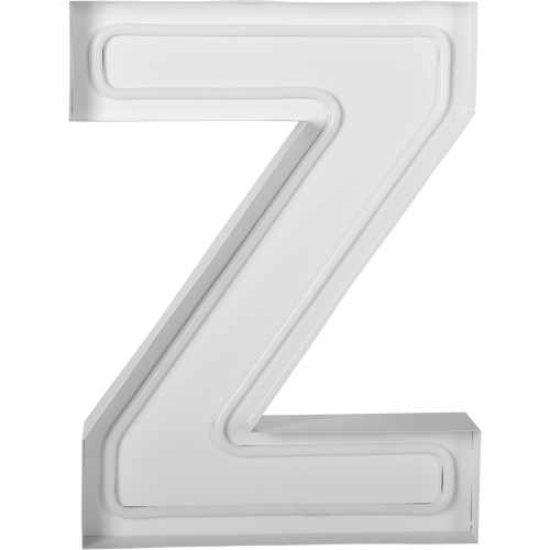 LED MARQUEE LETTER "Z" | Blueprint Studios Event Rentals