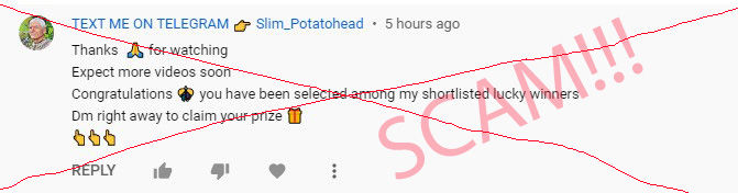 BEWARE OF A SCAMMER!