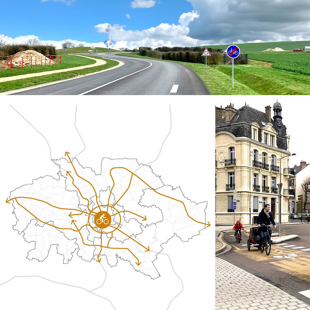 Grand Reims : 55 km d'itinéraires cyclables