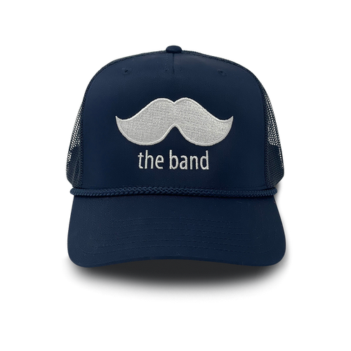 Classic Logo Hat - Navy | mustachetheband