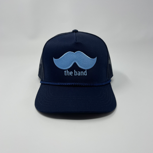 Classic Logo Hat - Navy | mustachetheband