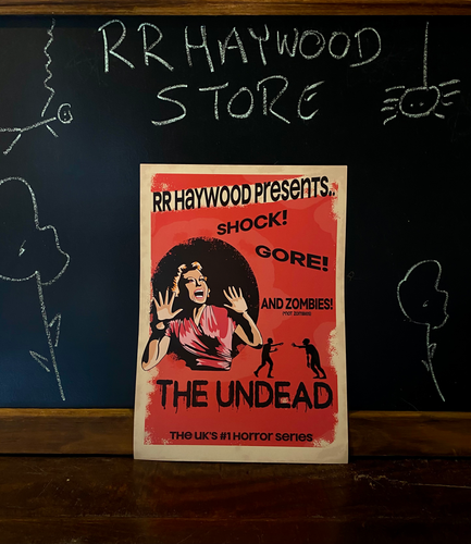 Signed Shock And Gore Undead Poster | RR Haywood