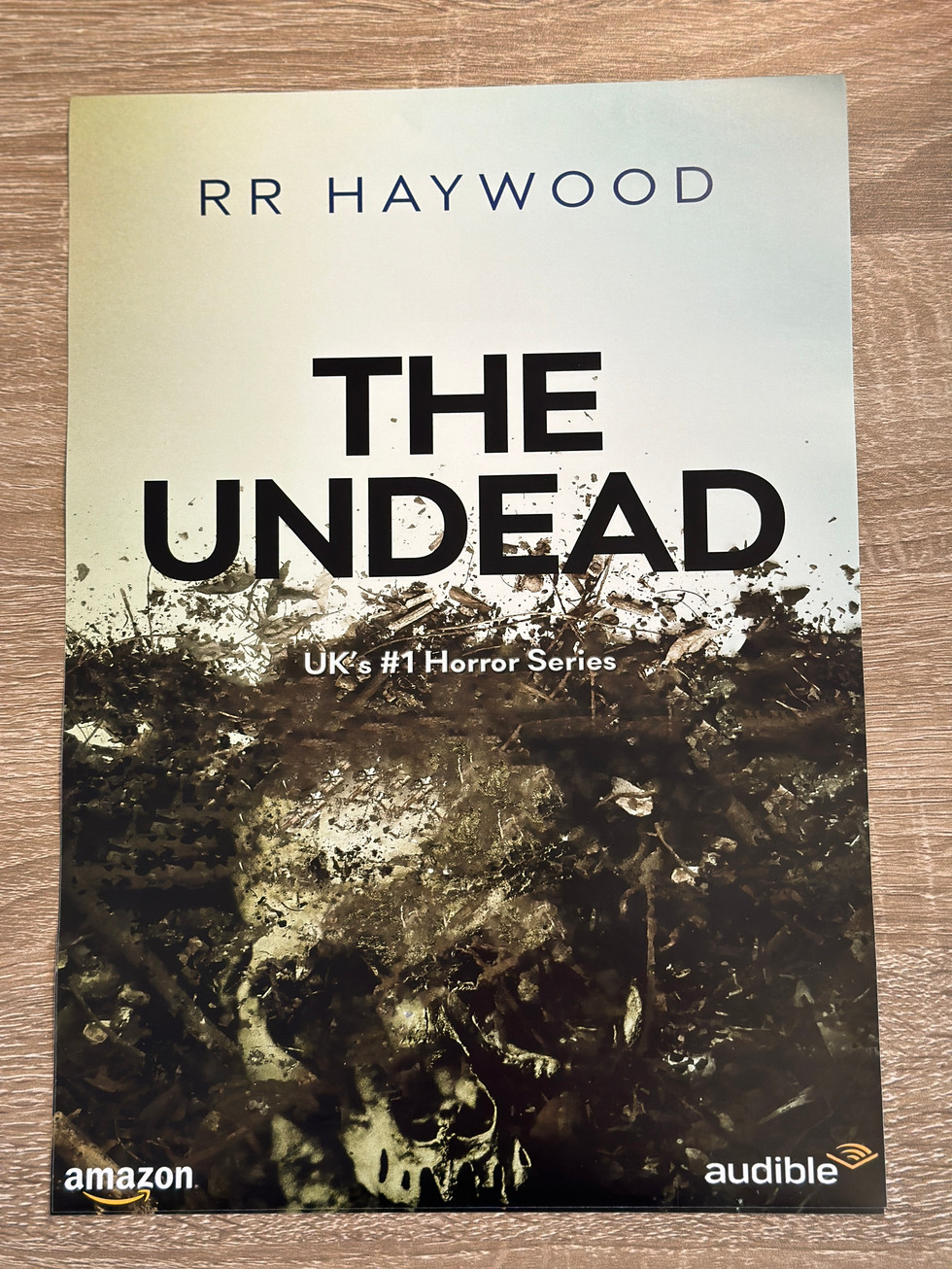 Signed Original Art Undead Poster | RR Haywood