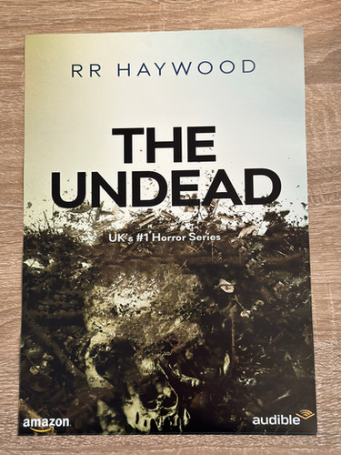 Signed Original Art Undead Poster | RR Haywood