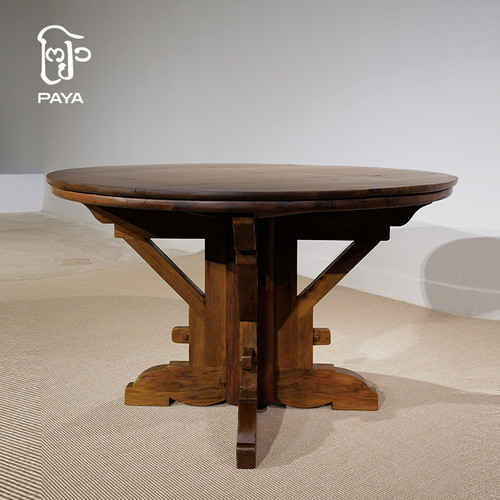 Medieval Retro Round Table | Paya Home