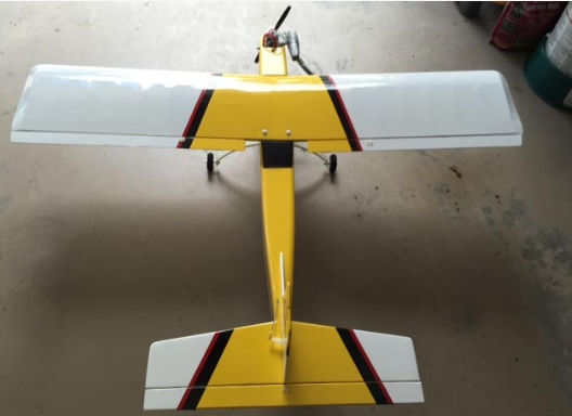 RCM Advanced Trainer II 55" Wingspan RC Balsa Airplane Printed Plans ...