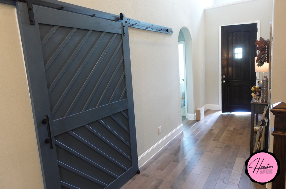 Project: Chameleon Barn Door in Spring TX!
