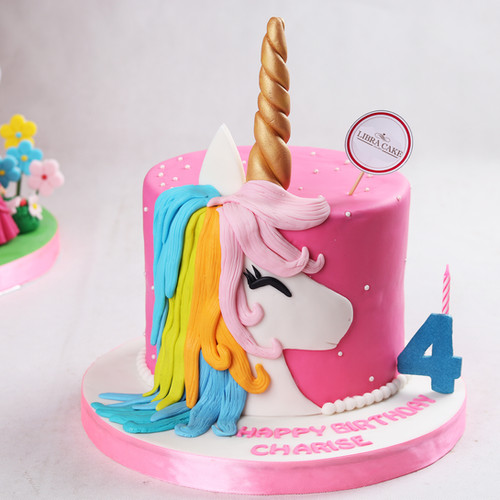 PINK UNICORN CAKE | Libra Cake