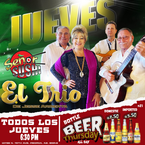 Señor Sushi | Latin Sushi | Peoria, AZ