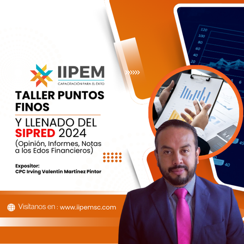 Taller: Puntos Finos y Llenado del SIPRED 2024 | IIPEM SC