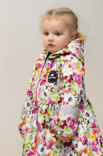 Rock&Mouse Softshell mētelis - SKY FLOWERS | MINI ADRI