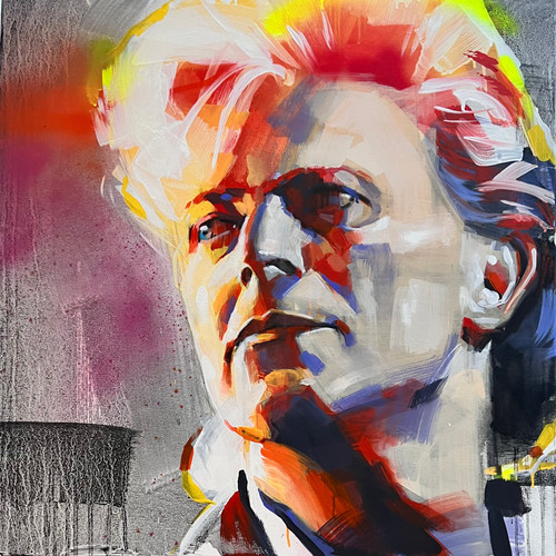 David Bowie “ Redid David” | Diana Bittar Art