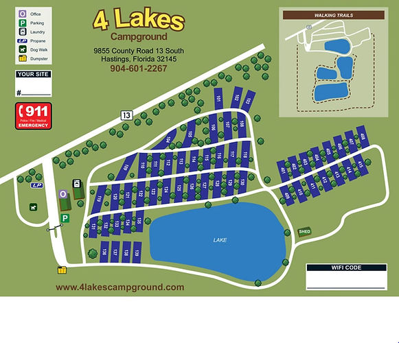 Information | 4 Lakes Campground