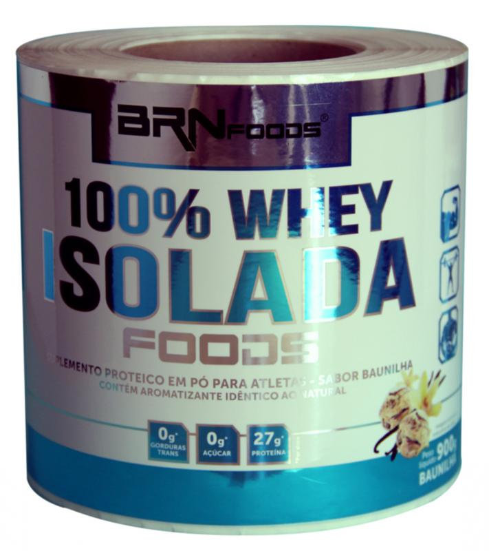 Rótulos bopp metalizado